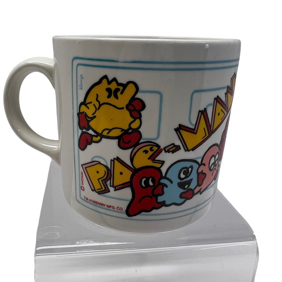 Midway Mfg Co | Dining | Vintage 8s Pac Man Mug Midway Mfg Co Retro ...